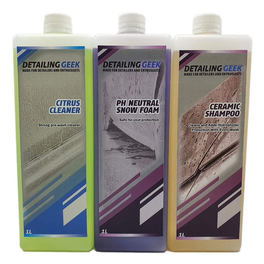Kit de spalare cu solutie prewash, spuma activa , Sampon auto cu ...